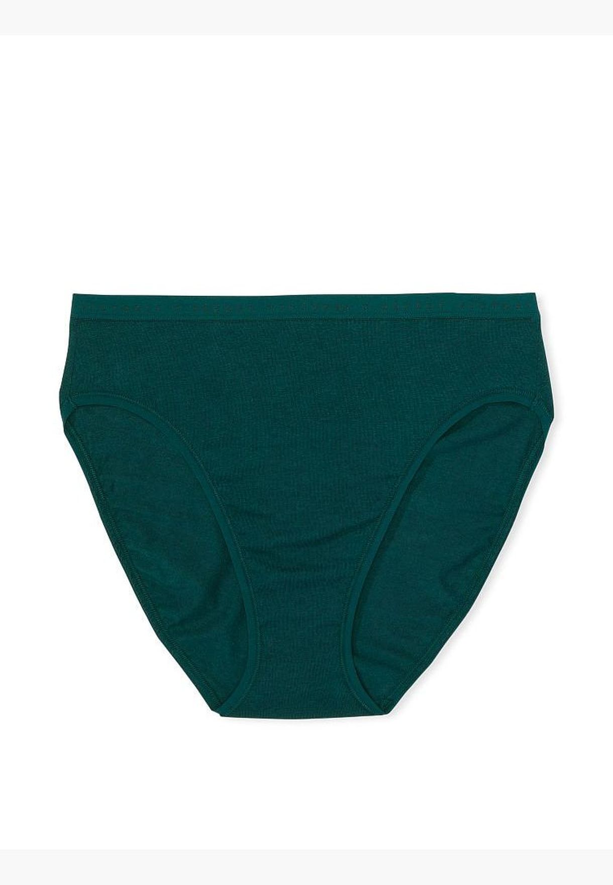 Buy Victorias Secret Neutrals Stretch Cotton High Leg Brief Panty For