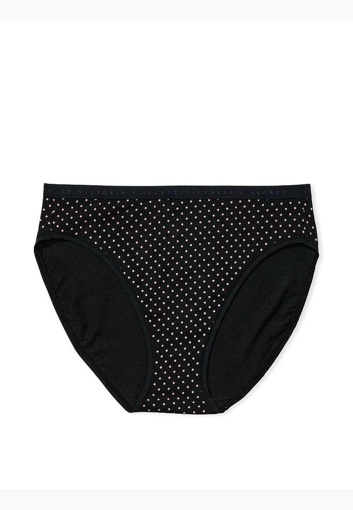 Buy Victorias Secret Neutrals Stretch Cotton High Leg Brief Panty For
