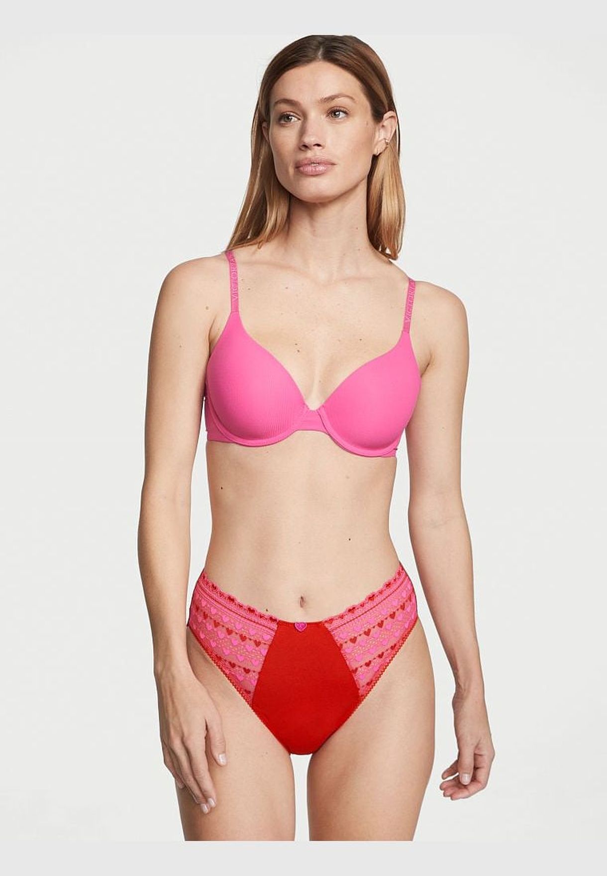 Buy Victorias Secret Neutrals Stretch Cotton High Leg Brief Panty For