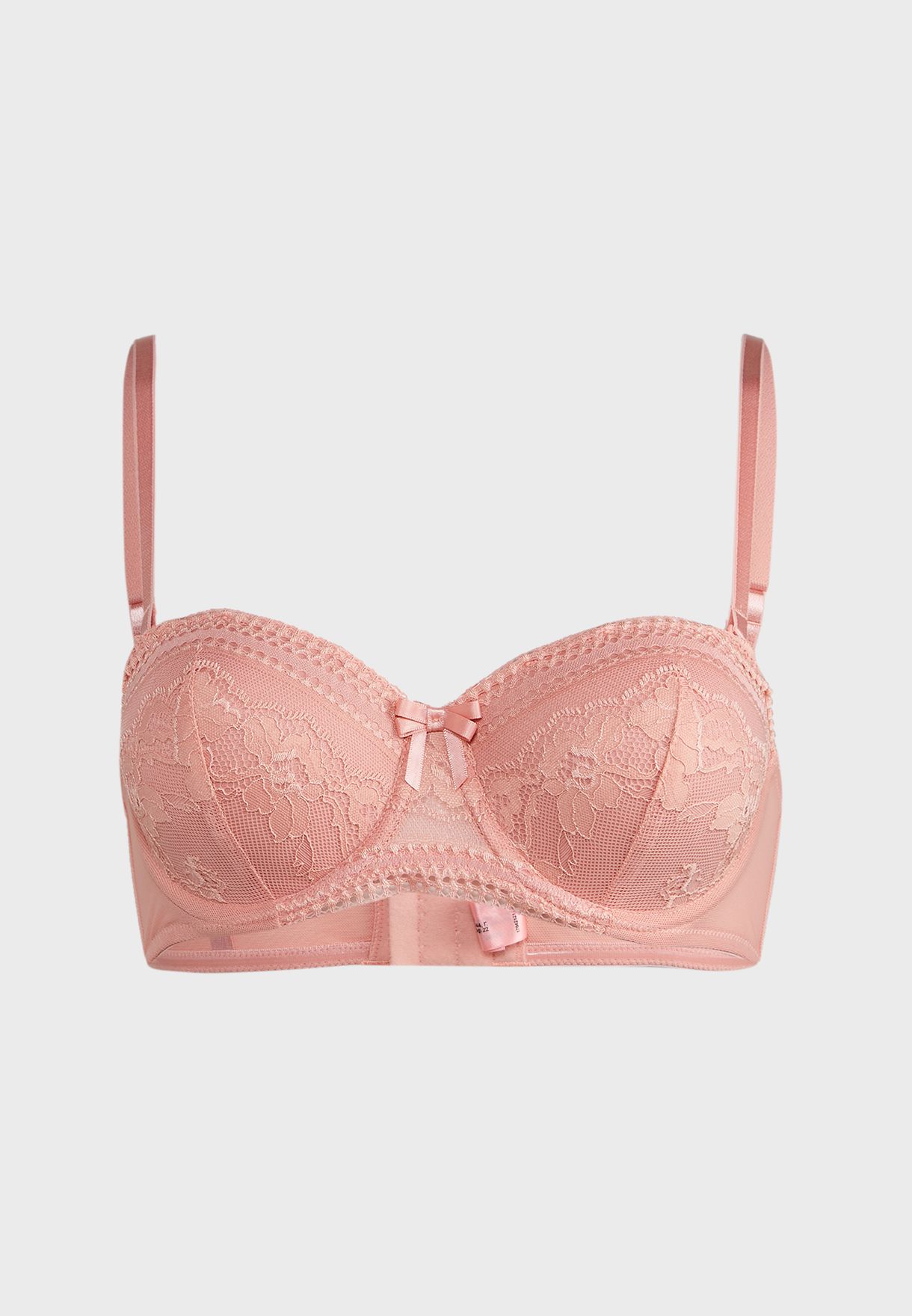 Buy Hunkemoller Pink Kelly Padded Balconette Bra For Women In Dubai